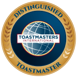 Distinguished Toastmaster - District 102 Toastmasters International